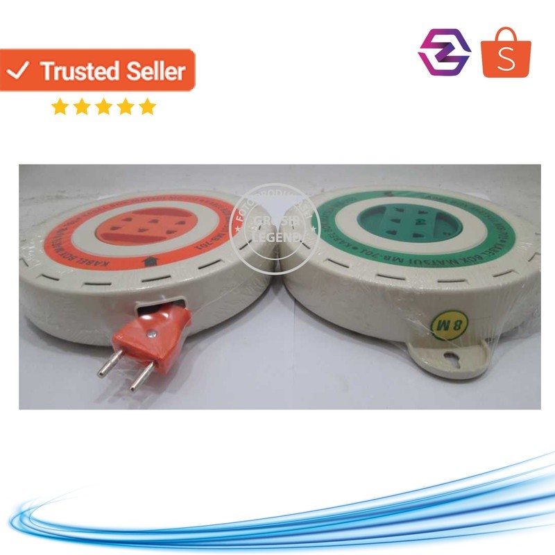 Jual Box kabel gulung kabel roll panjang 8 meter Matsui Mb 701 | Shopee ...
