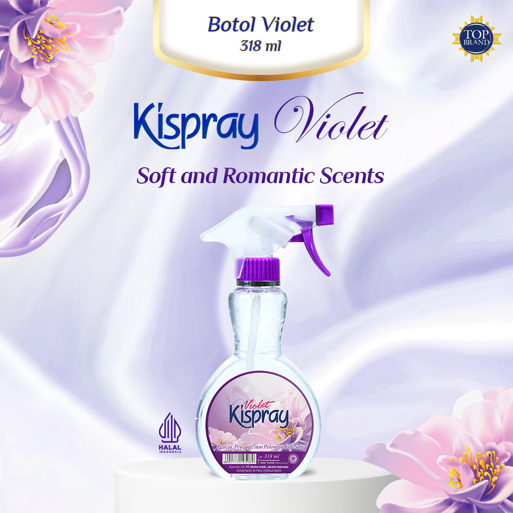 Jual Kispray Botol Violet 318 ml | Shopee Indonesia