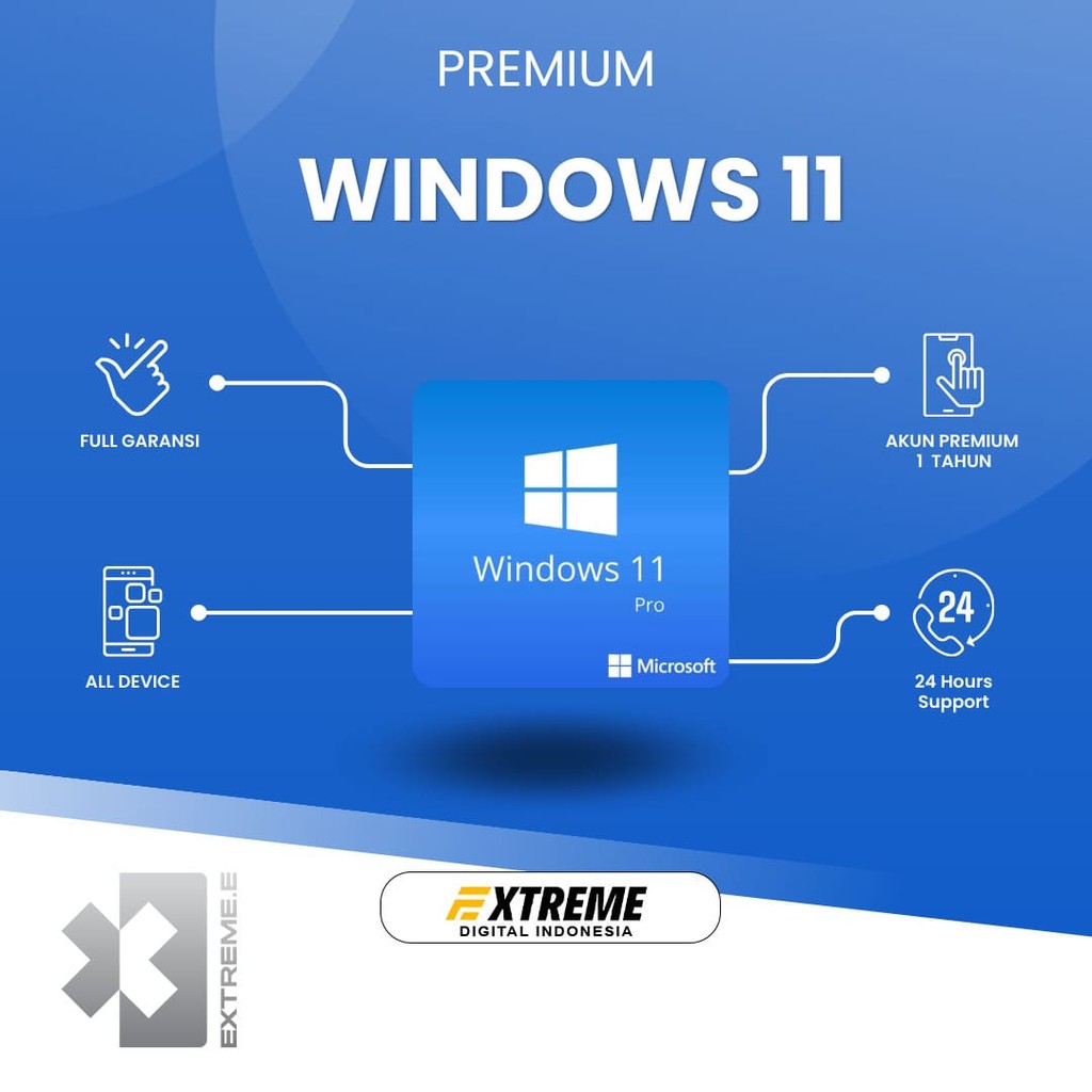 Jual Product Key Windows 11 Pro Original Lifetime Garansi Seumur Hidup ...