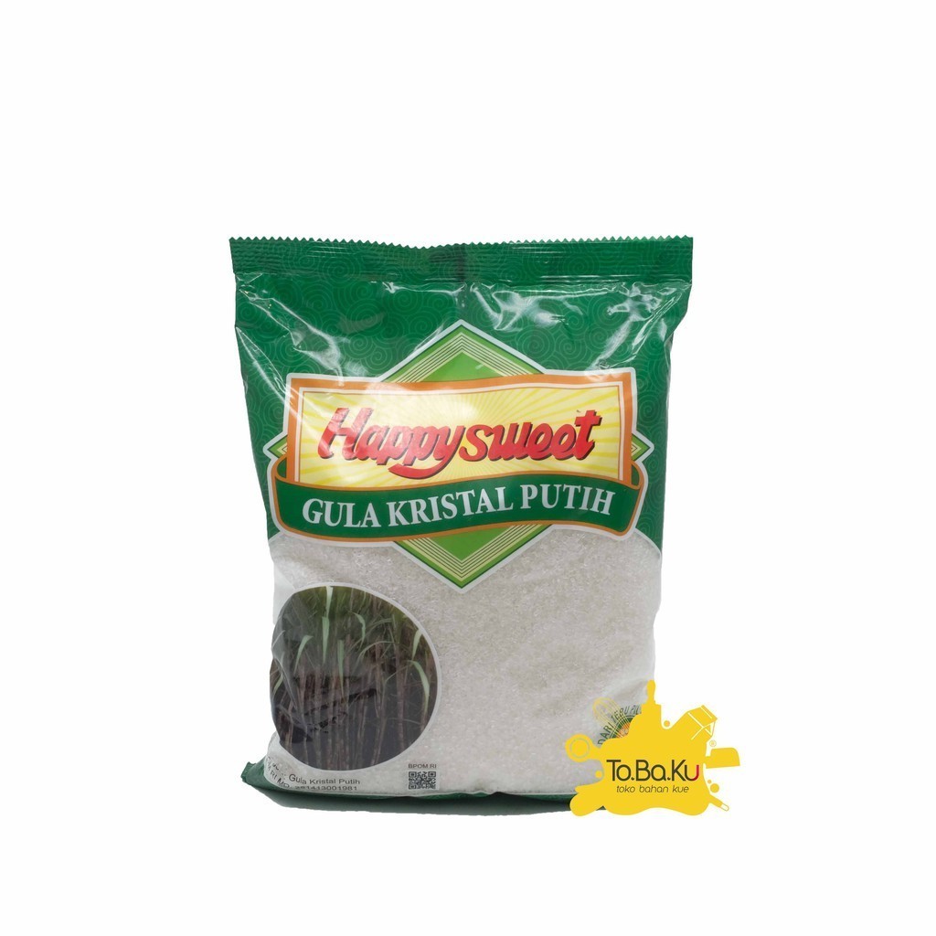 Jual Gula Pasir Happy Sweet 1kg | Shopee Indonesia