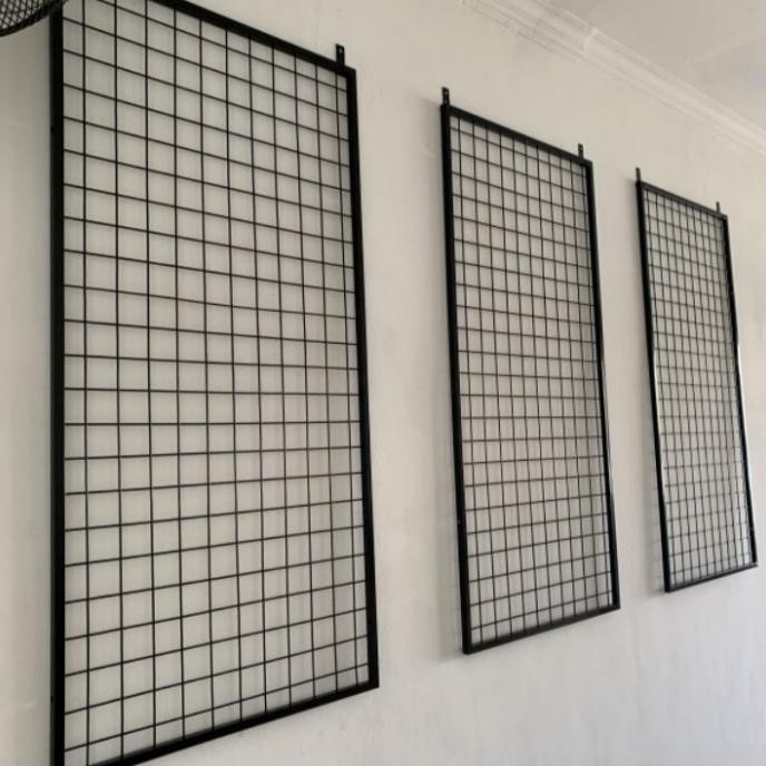 Jual Rak Bingkai 60cm x 120cm Ram Besi Display Aksesoris + cantolan 10 ...