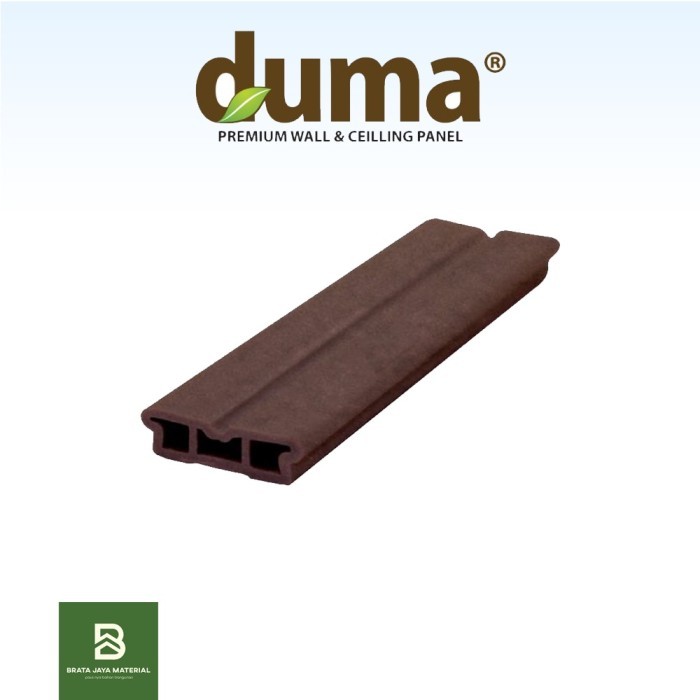 Jual WPC Duma Panel Tipe Click PVC CPVC 30mm Coklat Cokelat Dinding ...
