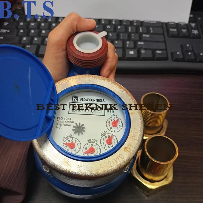 Jual Water Meter 1 Inch - Model Vertical - Meteran Air - Flow Meter ...