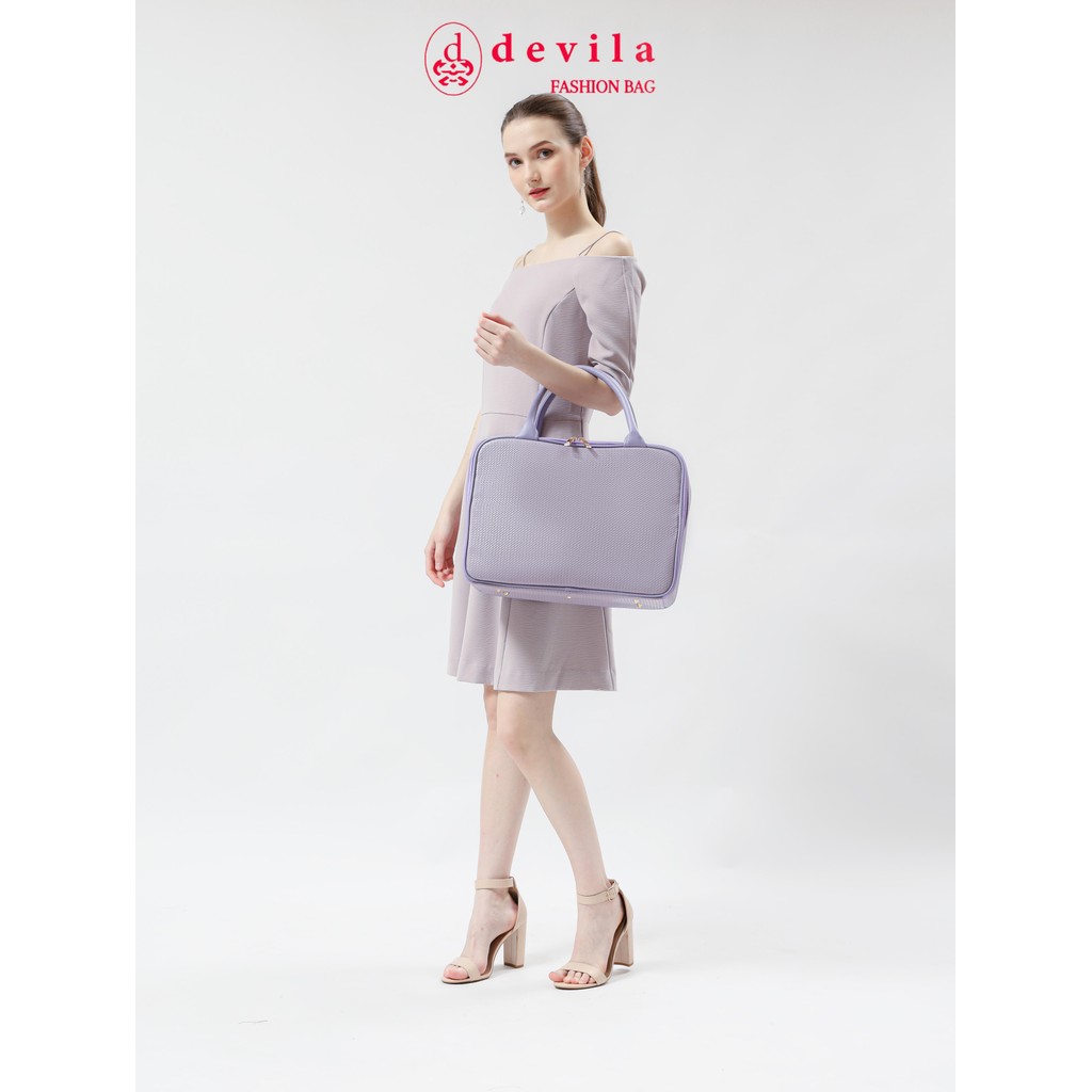 Jual DEVILA - Curve Lilac Waterproof Tas Travel Bag Medium Size ...