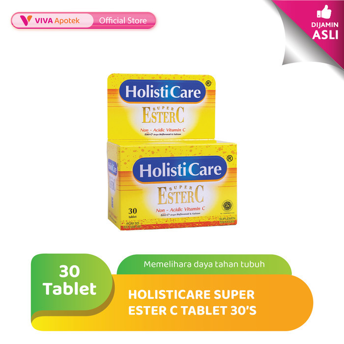 Jual Holisticare Super Ester C Tablet (30 Tablet) | Shopee Indonesia