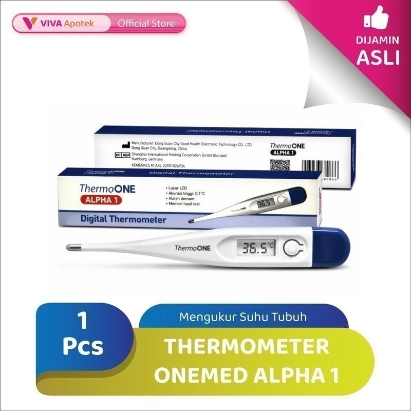 Jual Thermometer Onemed Alpha 1 (1 Pcs) | Shopee Indonesia