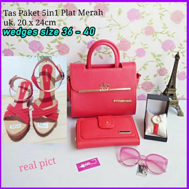 Jual ul-64 TAS PAKET ISI 5 UNTUK LAMARAN SESERAHAN HADIAH PERNIKAHAN ...