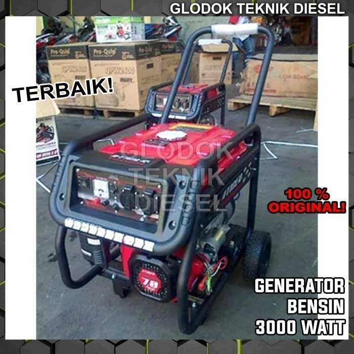 Jual Tersedia Tiger Genset Generator 3000 Watt Elektrik Starter ...