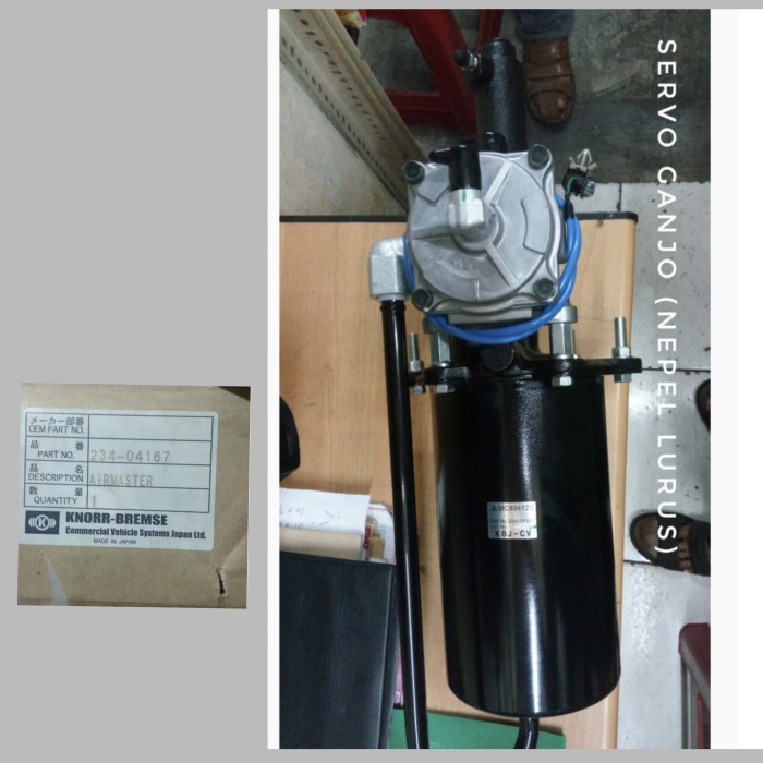 Jual [SHF] Servo Airmaster Fuso Ganjo MC894120, KBJ GENUINE JAPAN ...