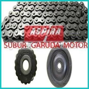Jual RANTAI KETENG SET SUPRA FIT LEGENDA KAMPRAT DENGAN ROLL MERK ...