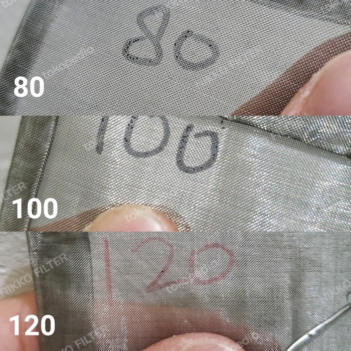 Jual NEW SERIES WIRE MESH SARINGAN SS 304 #80, 100, 120, 150, 180, 200 ...
