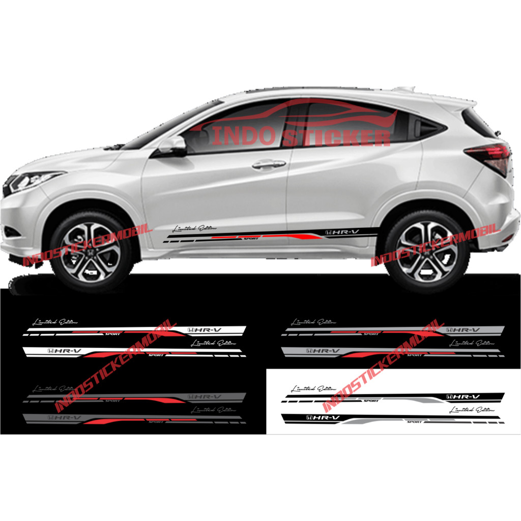 Jual sticker mobil honda hrv cutting stiker list mobil hrv | Shopee ...