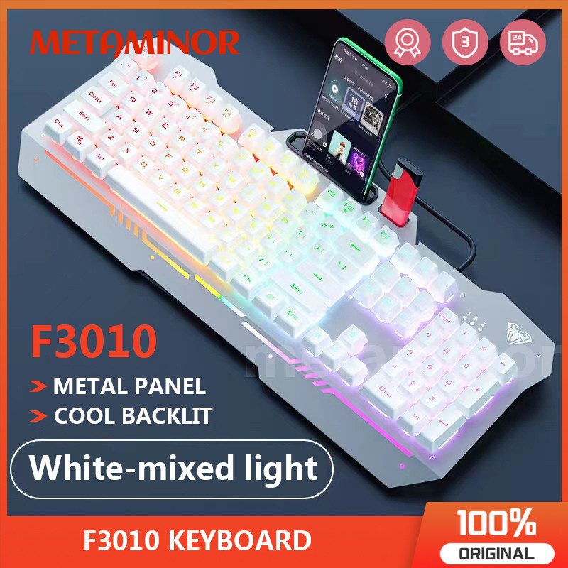 Jual Aula f3010 Wired Gaming Keyboard dengan backlight Mechanical Feel ...