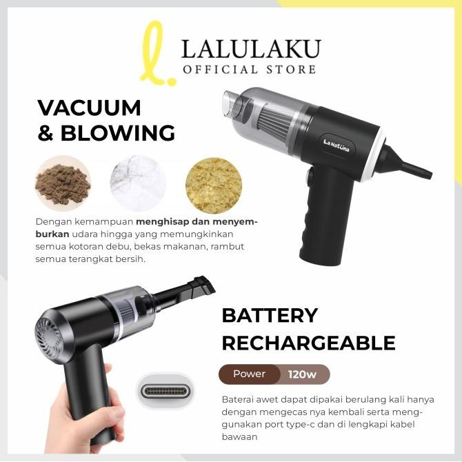 Jual Vacuum Cleaner Portable Alat Penyedot Debu Serbaguna Mobil Vakum