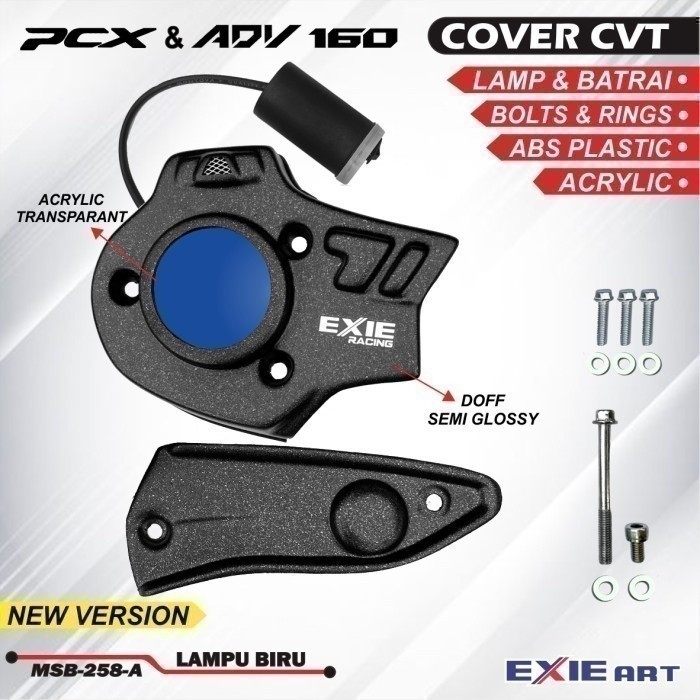 Jual Cover CVT Honda ADV 160 PCX 160 Akrilik Transparant Aksesoris ...