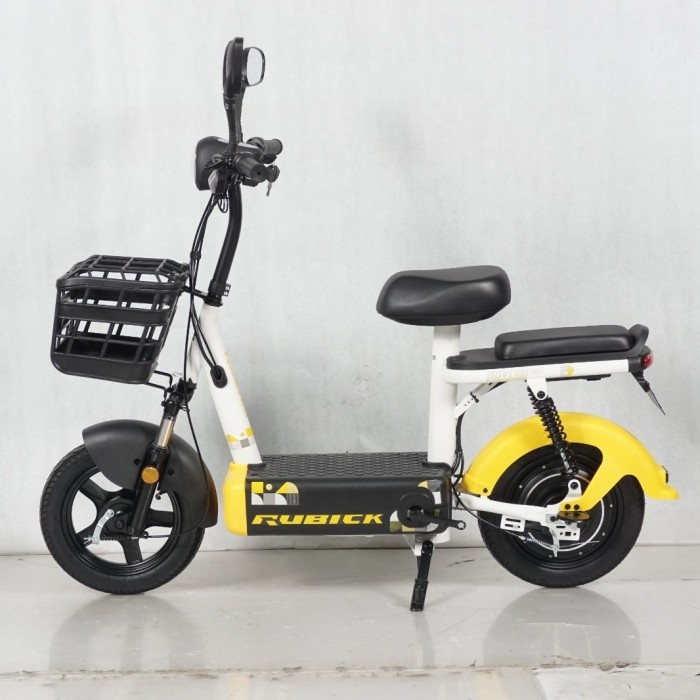 Jual Sepeda Listrik RUBICK RAVENA 350 watt Genio E Moped | Shopee Indonesia