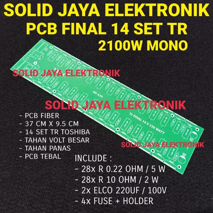 Jual Terlaris!! Pcb Tr Final Fiber Pcb Final14 Set Tr Toshiba - Komplit ...