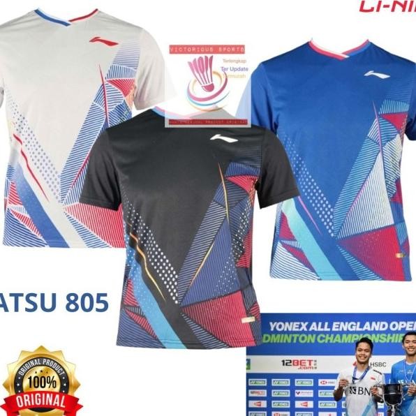 Jual Baju Lining Badnton Jersey Lining All England Atsu805 Atsu 805 Gi ...