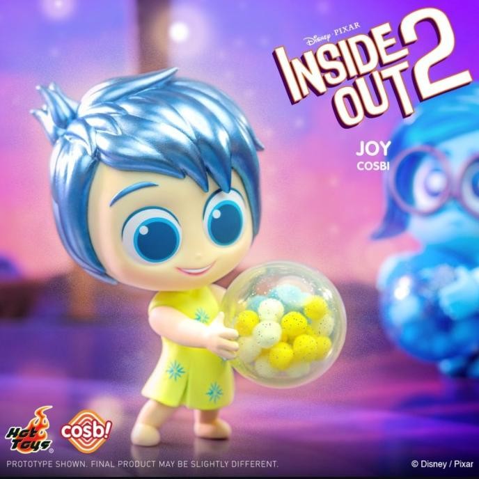 Jual Sale!! Hot Toys Cosbi Inside Out 2 - Joy, Sad,Anxiety, Fear Figure ...