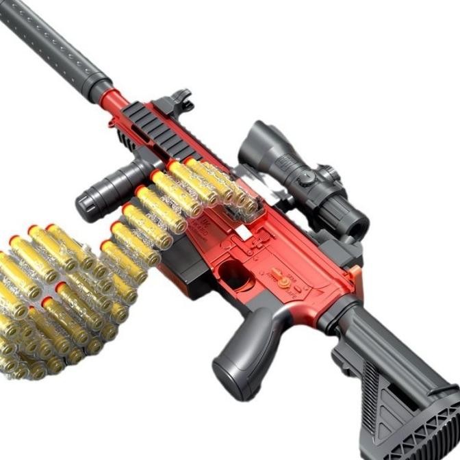 Jual Super Sale Mainan Anak Toy Gun M416 Assault Rifle Nerf Peluru Busa ...