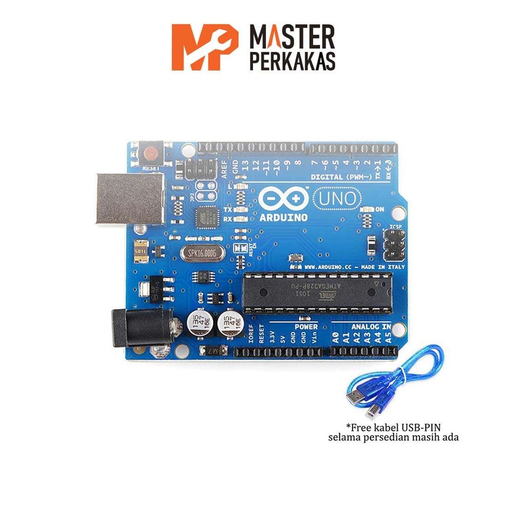 Jual Arduino Uno R3 Atmega328p Mp Dip Atmega 16u2 Compatible Board