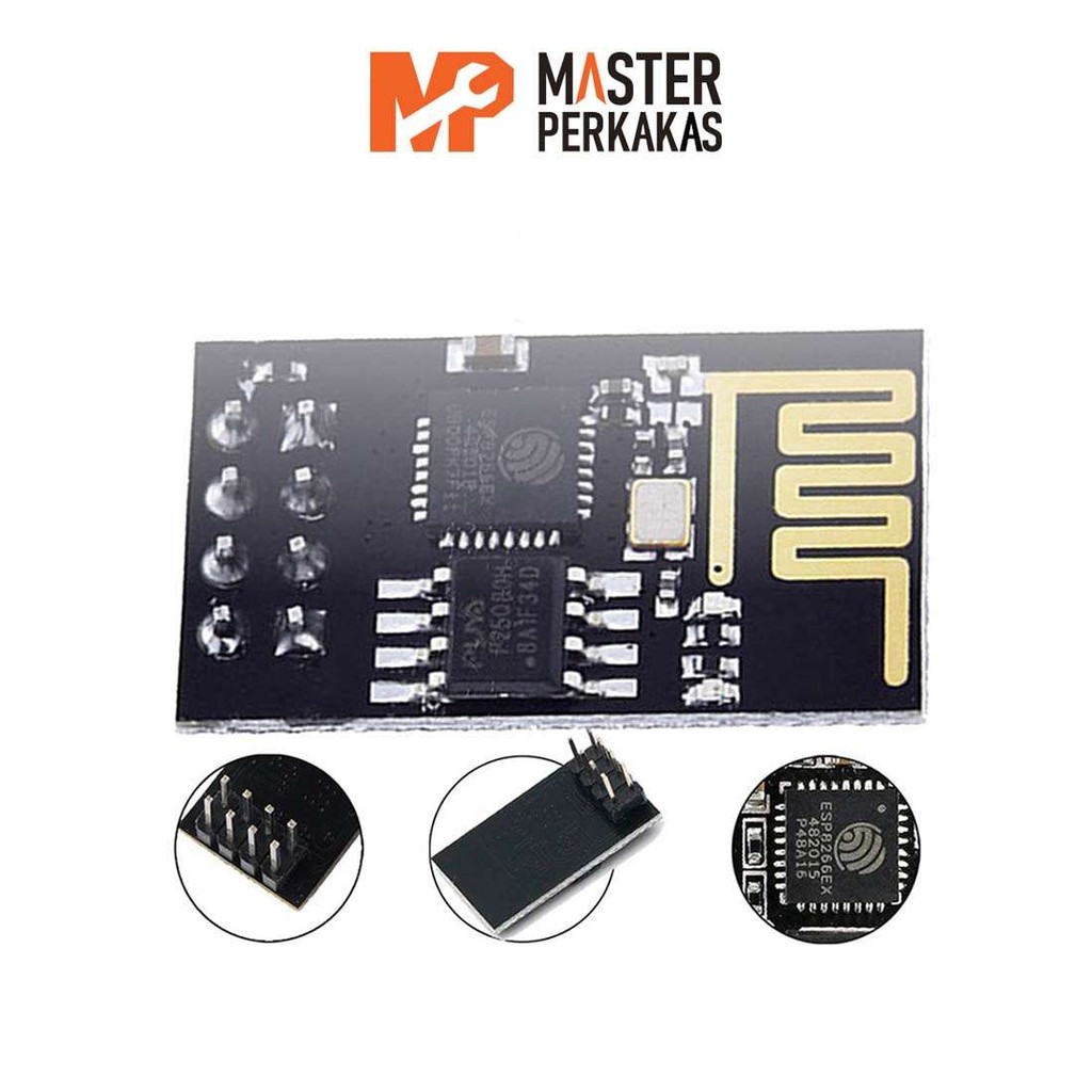 Jual Esp8266 Wifi Mp Esp01 Modul Esp 01 Esp 01 Wireless Iot Arduino 4124