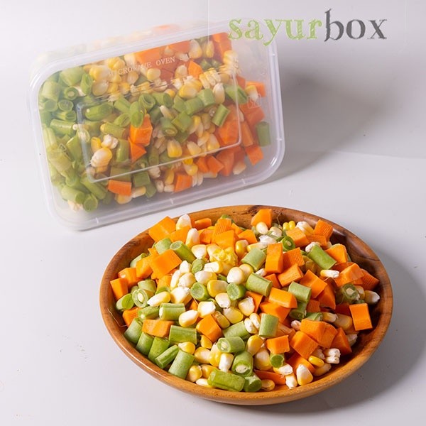 Jual Ijo-Ijo Kitchen Sayuran Mix Potong 1 pack Sayurbox | Shopee Indonesia
