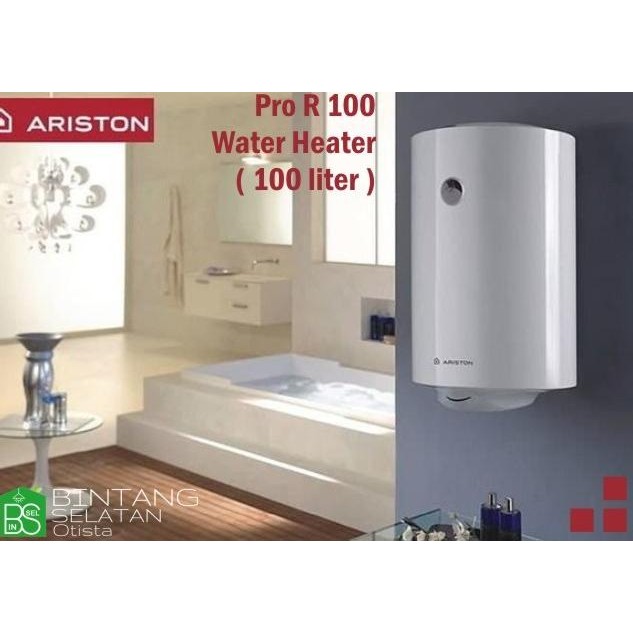 Jual Ariston Pro R 100 - Water Heater ( 100 liter ) | Shopee Indonesia