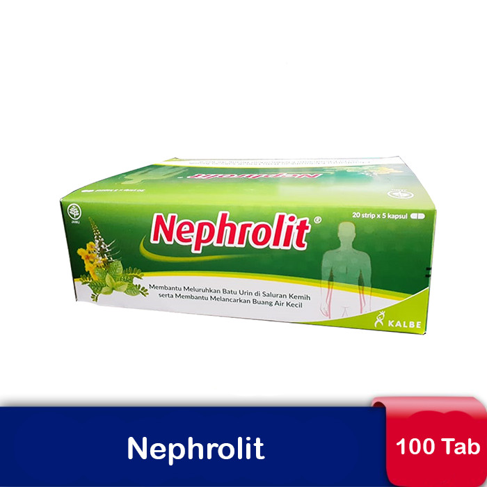 Jual NEPHROLIT BOX 100 KAPSUL | Shopee Indonesia