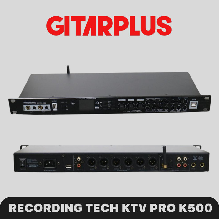 Jual Recording Tech KTV Pro K500 Karaoke Digital Audio Processor ...
