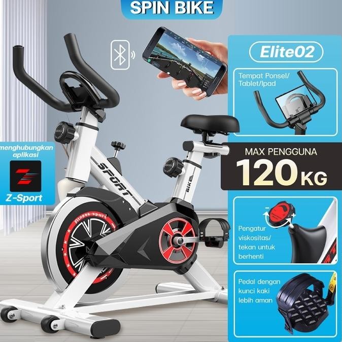 Jual Bg Sport Spin Bike / Sepeda Statis Elite 1, 2, Dan 3 Premium Quality | Shopee Indonesia