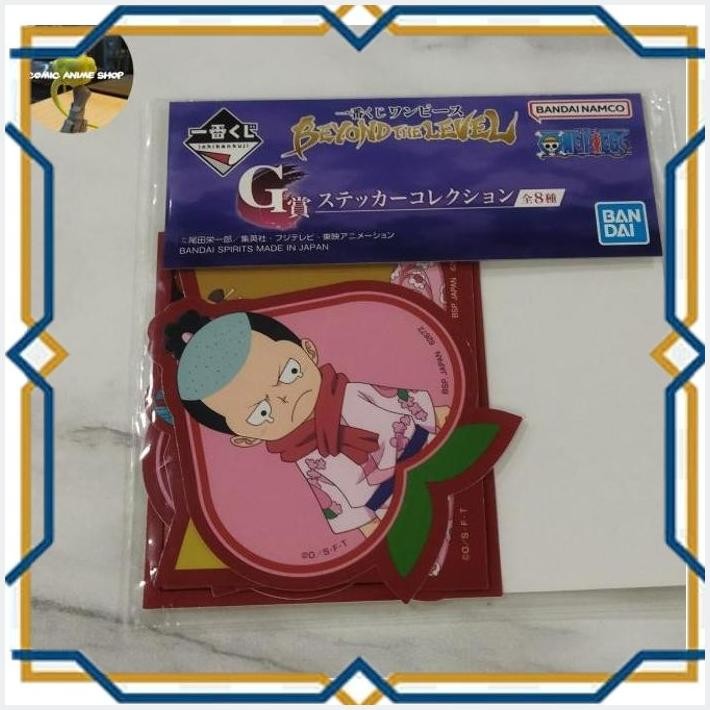 Jual [ANI] ONE PIECE MERCHANDISE STICKER 2 (ISI 8PCS) | Shopee Indonesia