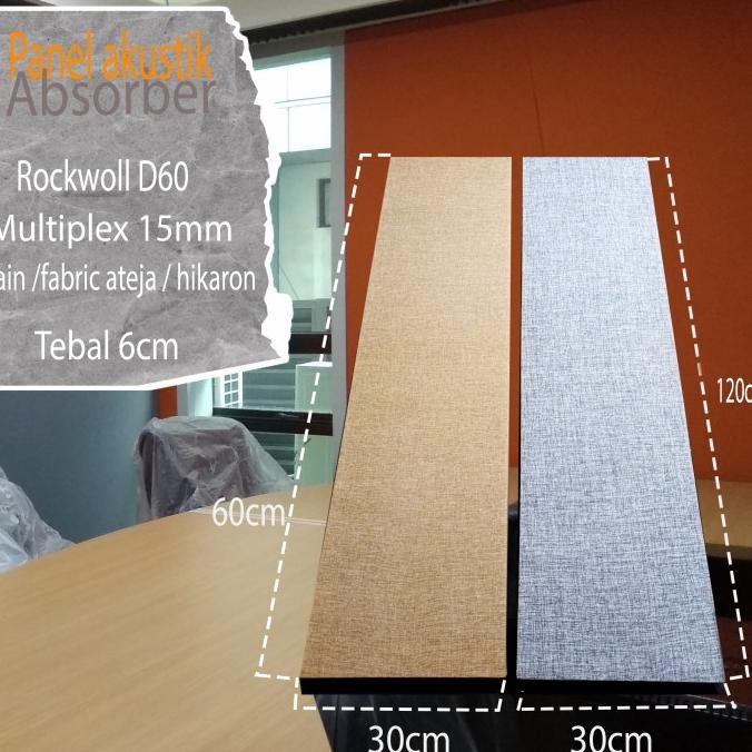 Jual Panel Akustik, Acoustic Panel, Absorber, Peredam Suara 120Cm X ...