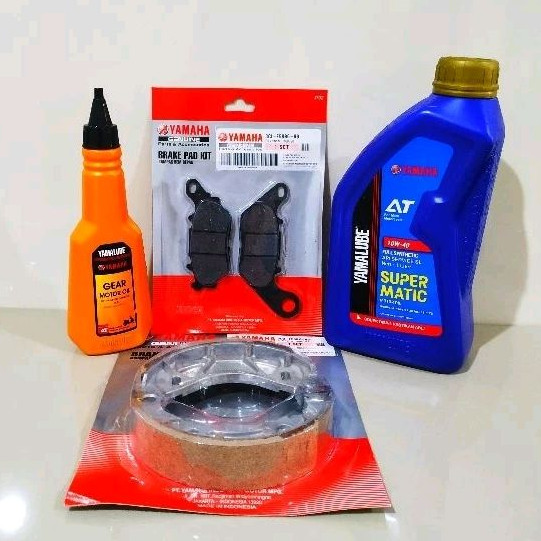 Jual PAKET SERVIS RINGAN AEROX/LEXI/FREEGO/GRAND FILANO/FAZZIO OLI ...