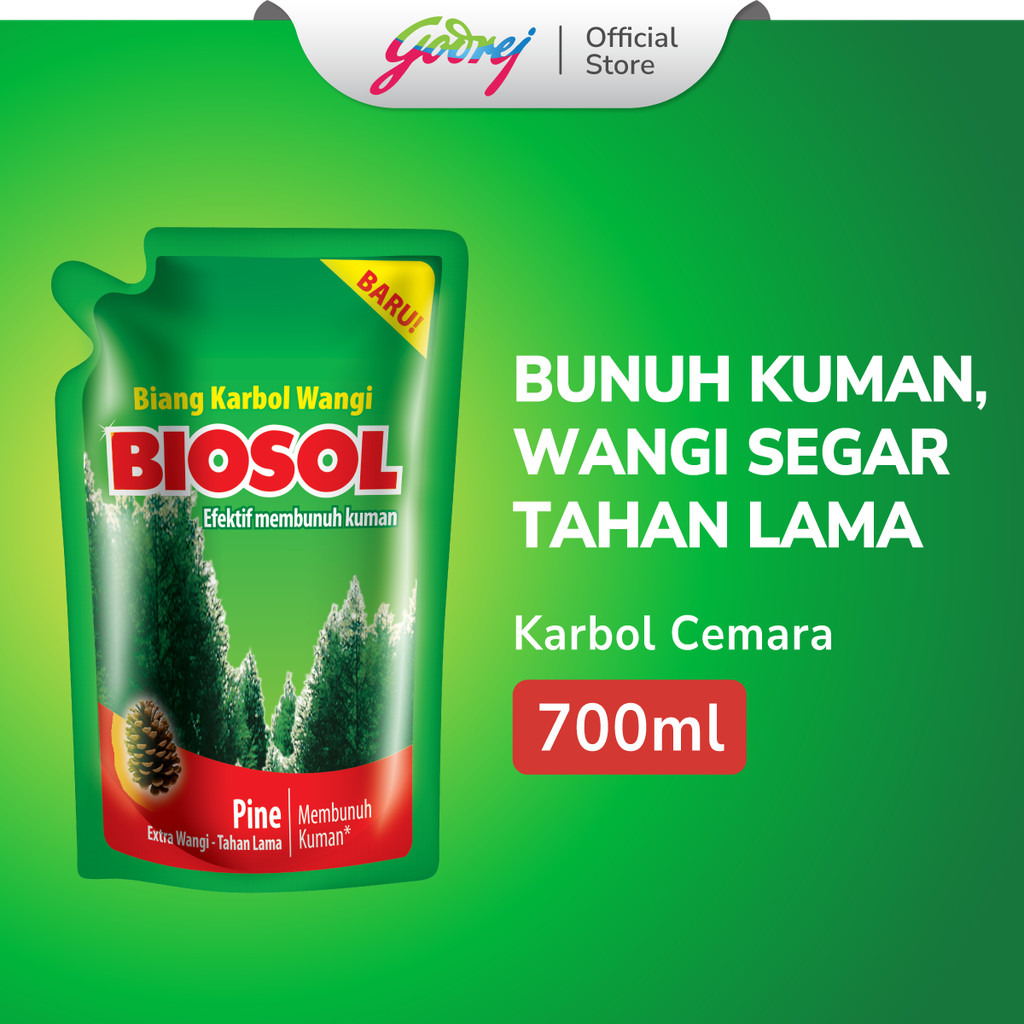 Jual Biosol Karbol Wangi Pouch 700ml - Pembersih Lantai | Shopee Indonesia