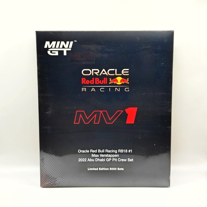 Jual MINI GT MGTS0007 - Oracle Red Bull Racing RB18 #1 Max Verstappen ...