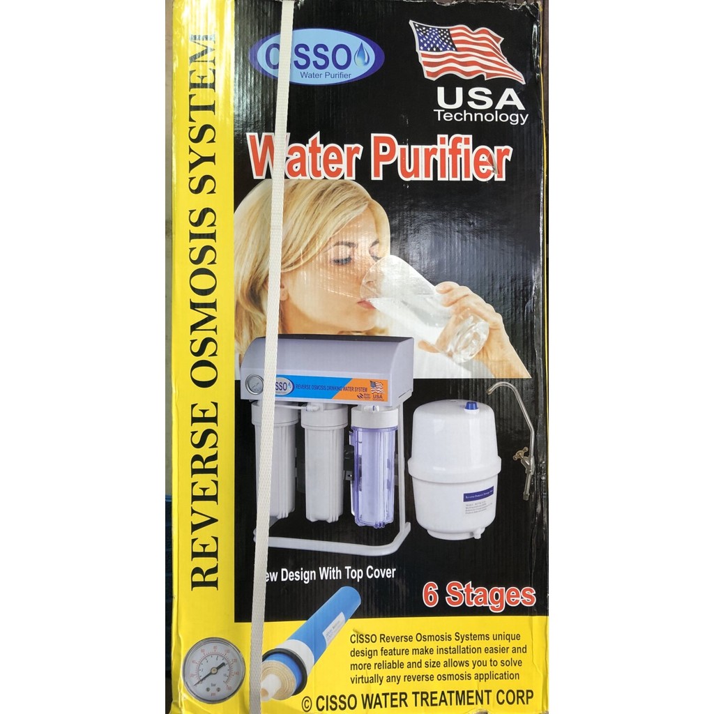 Jual PRODUK TERBATAS Paket mesin RO - Water Purifier Cisso 100 Gpd ...