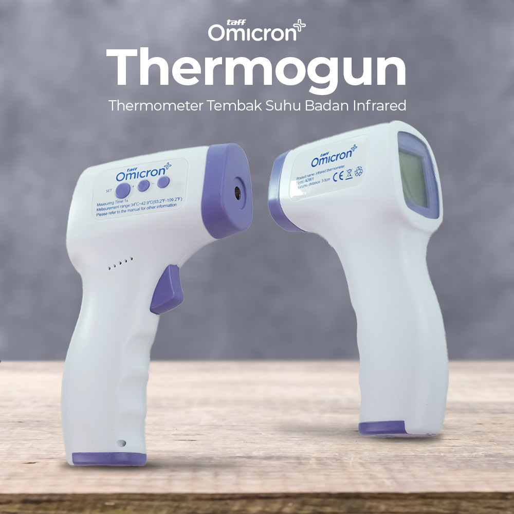 Jual Termometer Tembak Suhu Tubuh Infrared Thermogun | Shopee Indonesia