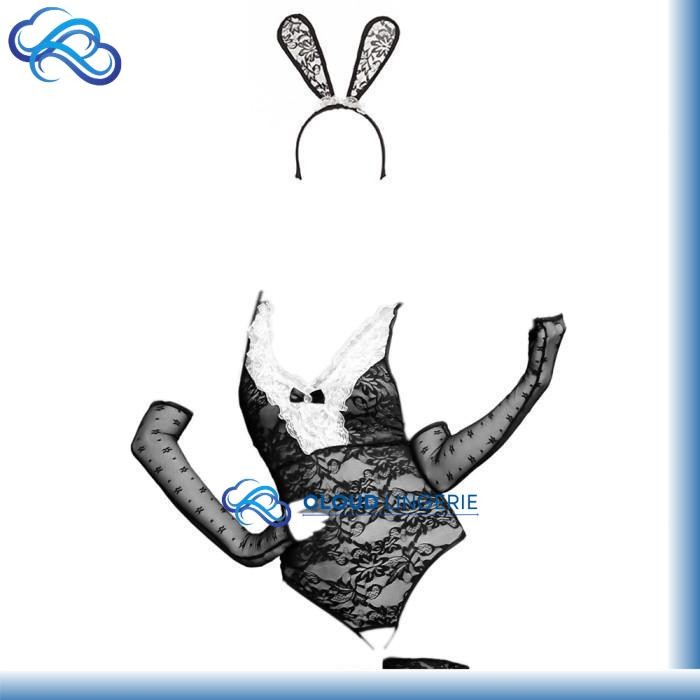 Jual KOSTUM WANITA COSPLAY KELINCI PLAYBOY BUNNY GIRL RABBIT STOCKING ...