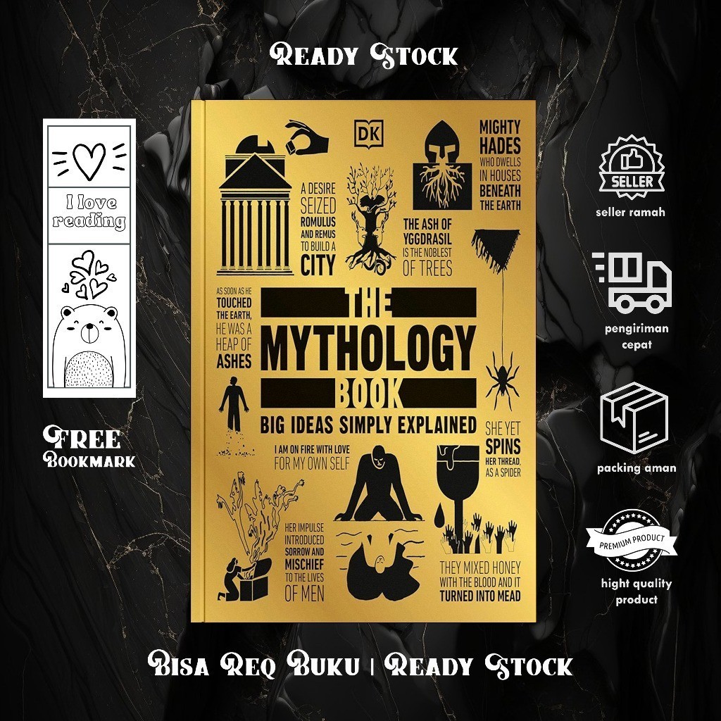 Jual The Mythology Book: Big Ideas Simply Explained (English) | Shopee ...