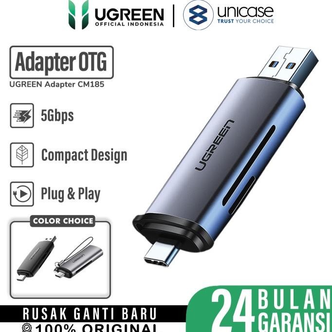 Jual HARGA DISC - Adapter OTG USB A 3.0 / USB C UGREEN Card Reader 2 in ...