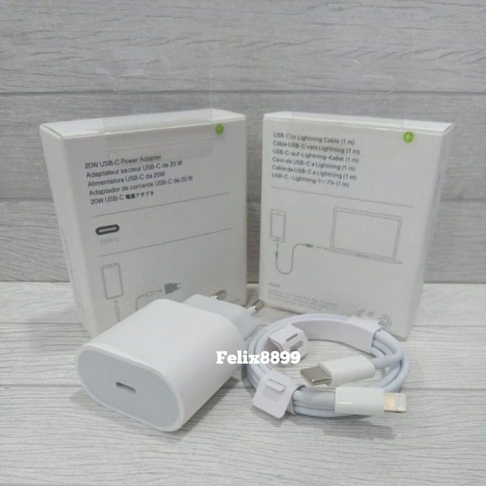 Jual Adapter Charger Batok 18W 20W 25W Usb C To Lightning Fast Charging ...