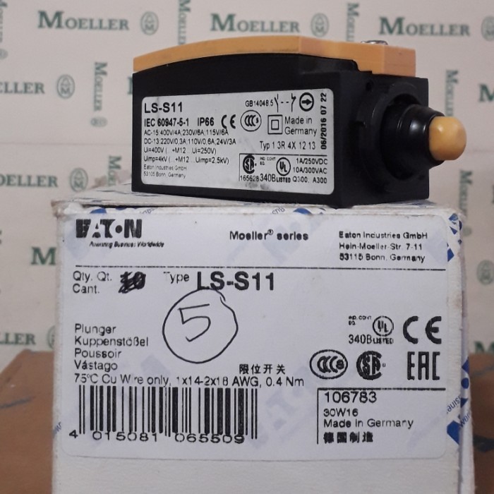 Jual Limit Switch EATON Moeller LS-S11 | Shopee Indonesia