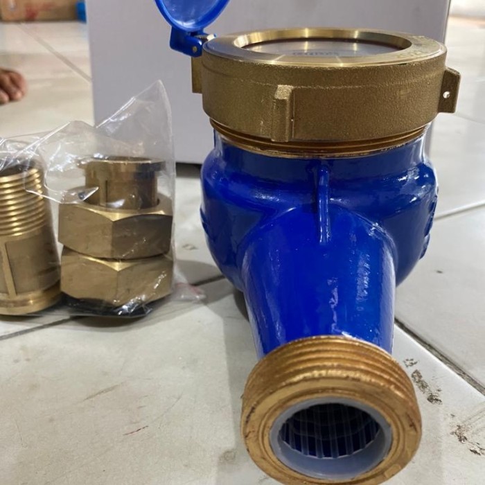 Jual Meteran Air Onda 1 Inch/ Water Meter Onda 25 Mm Bahan Kuningan Vrs | Shopee Indonesia