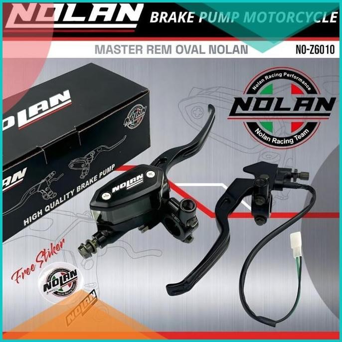 Jual Master Rem NOLAN Tabung Oval With Sensor Switch Rem AEROX OLD ...