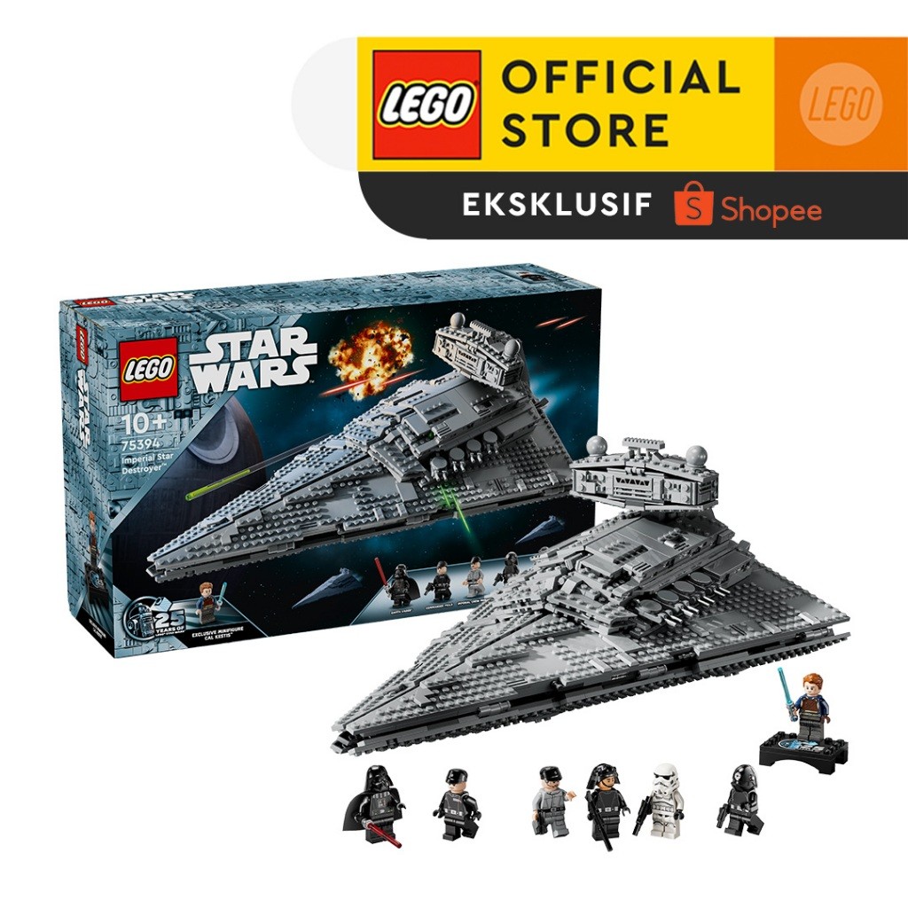Jual LEGO Star Wars 75394 Imperial Star Destroyer (1,555 Pieces) Star ...