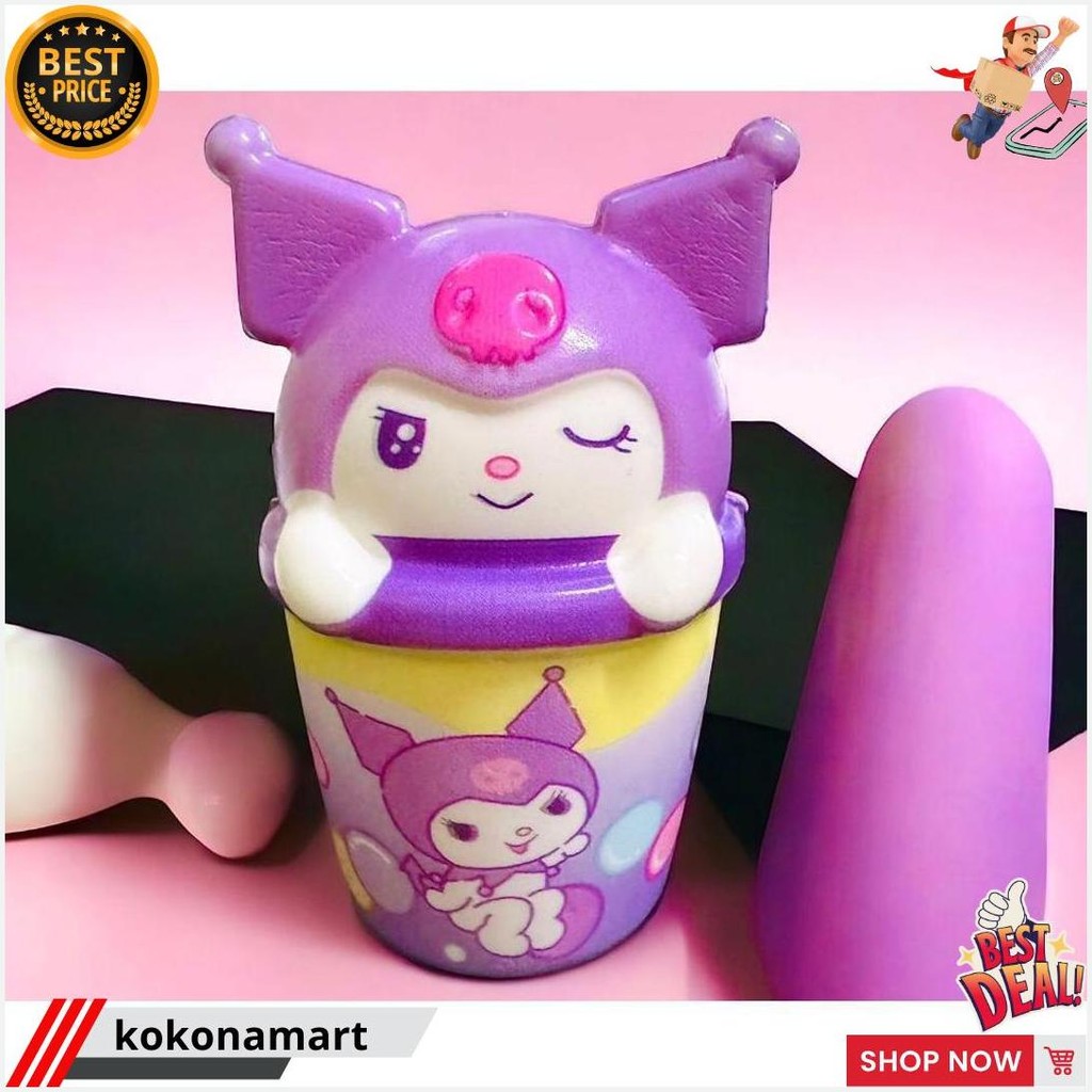 Jual Squishy Sanrio Karakter Kuromi Melody Hello Kitty Cinnamonroll Pompurin Bisa Cod | Shopee ...