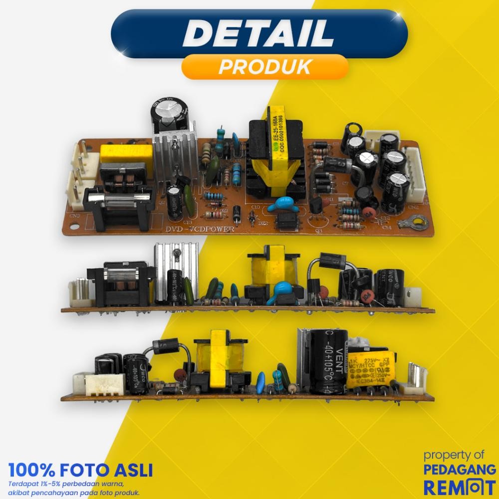 Jual eq-77 Regulator Power Supply DVB VCD DVD / Power Board Universal 3 ...