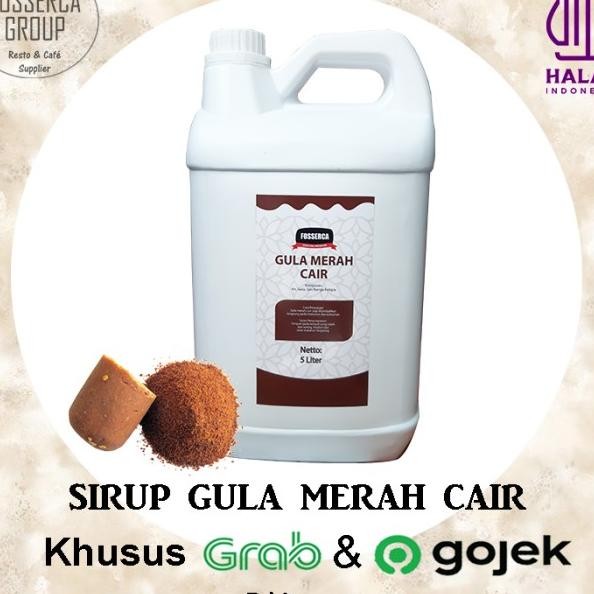 Jual Gula Aren Merah Cair / Brown Sugar Syrup - 5 Liter Jerigen ...