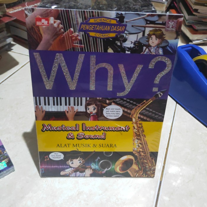 Jual CUCI GUDANG original buku why? musical instrument & sound (alat ...